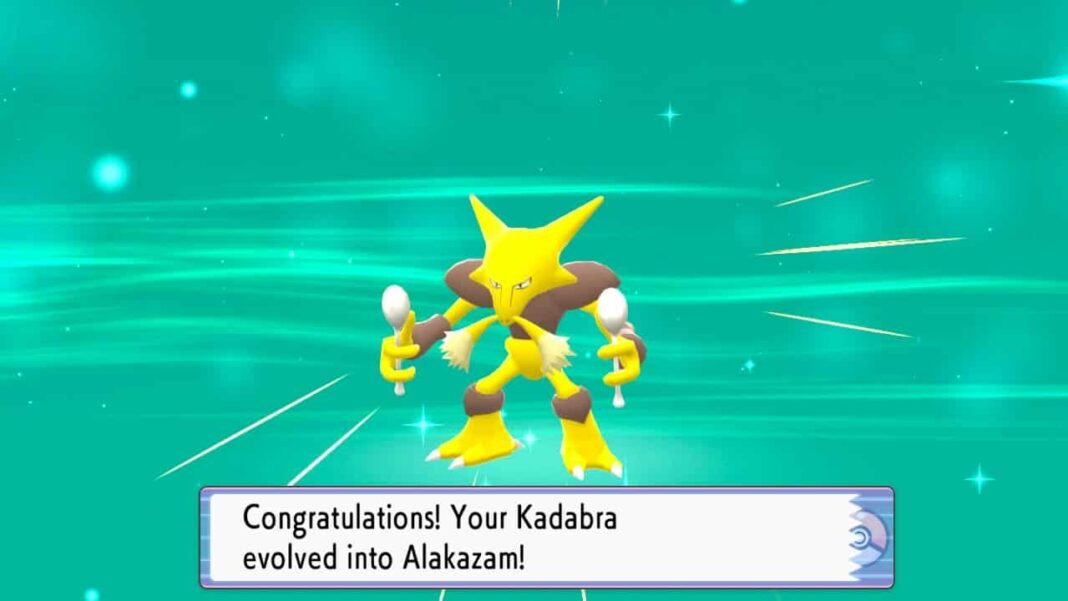 Comment Faire évoluer Kadabra En Alakazam Dans Pokémon Diamant